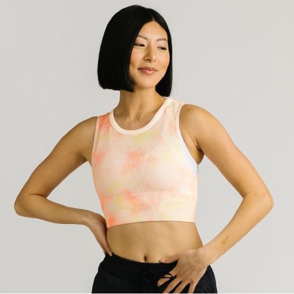 ZYIA | Tops | Zyia Active White Hendrix Crop Tank Rc | Poshmark
